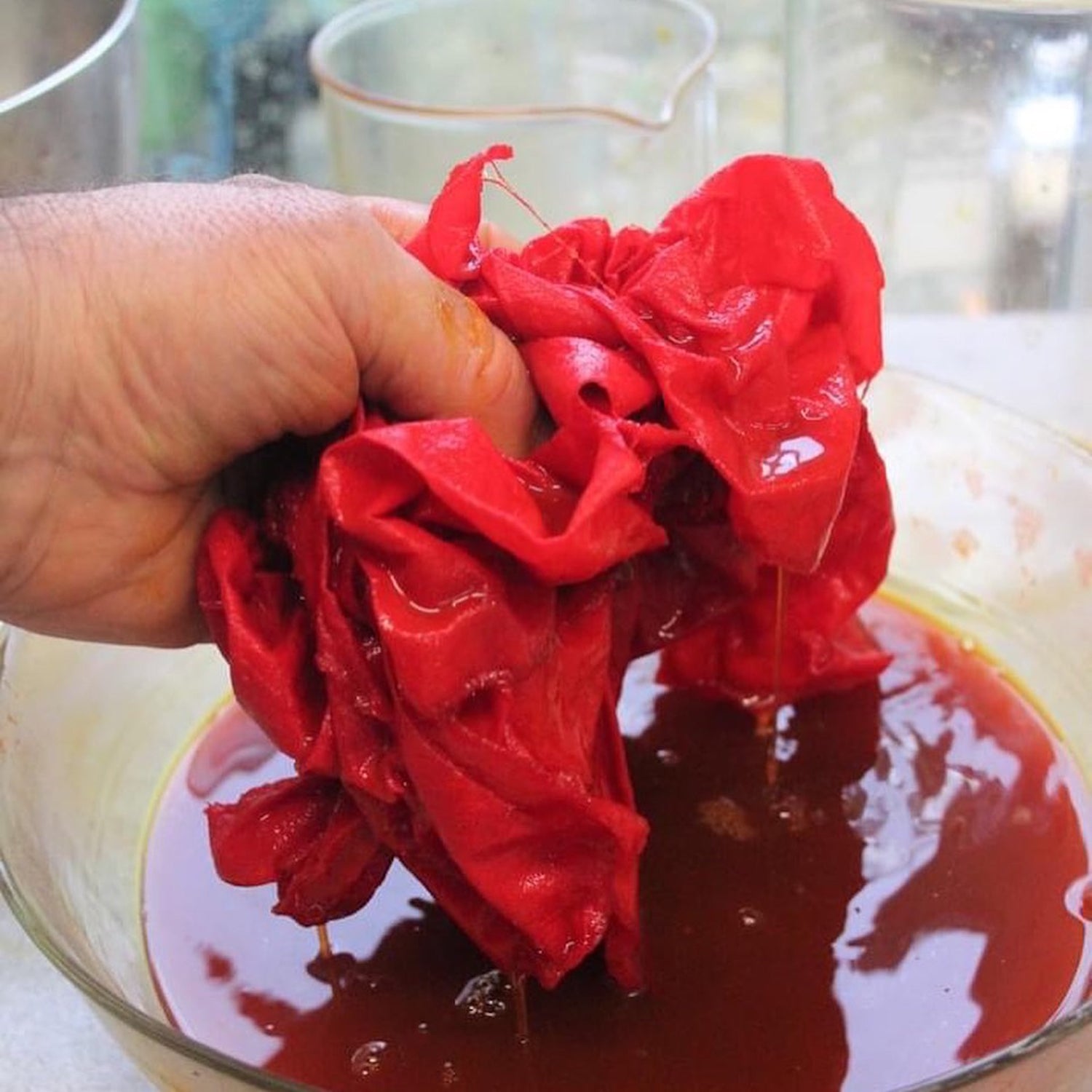How to dye with Safflower? Exclusive Recipe by Michel Garcia! – themazi
