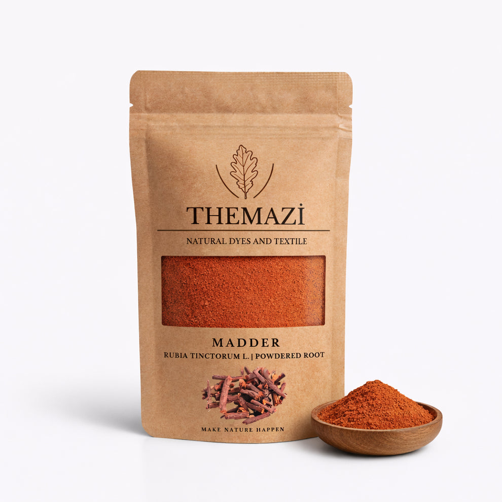 Organic Madder Root Powder for Natural Dyeing | Themazi – themazi
